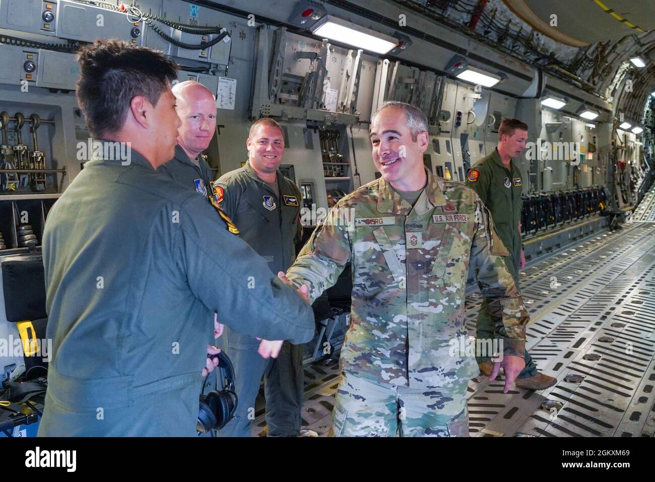 U.S. Air Force Chief Master Sgt. Kristopher Berg, 11th Air Force ...