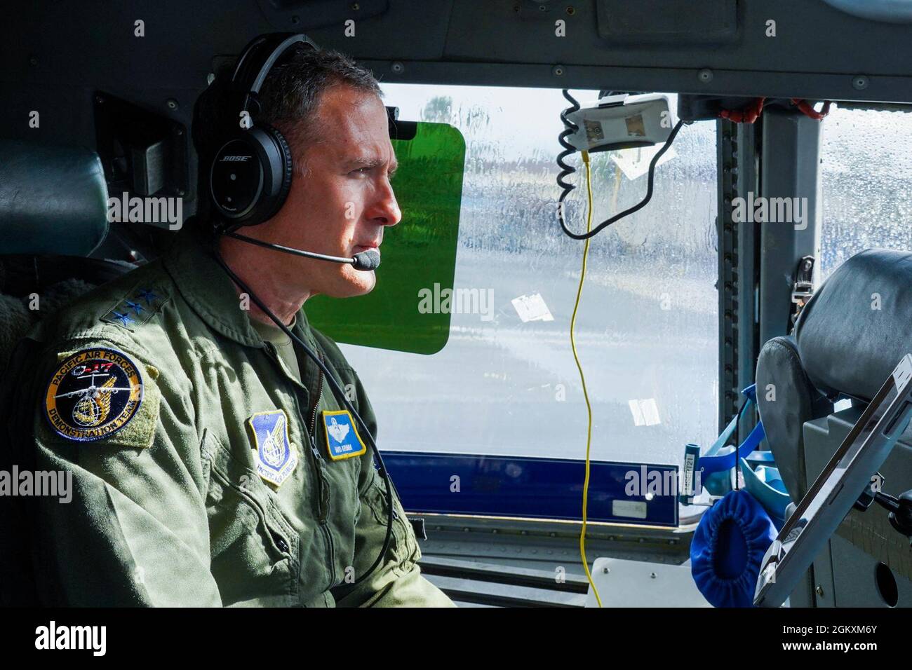 U.S. Air Force Lt. Gen. David A. Krumm, commander of Alaskan North ...