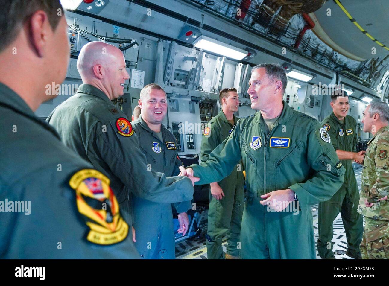U.S. Air Force Lt. Gen. David A. Krumm, commander of Alaskan North ...