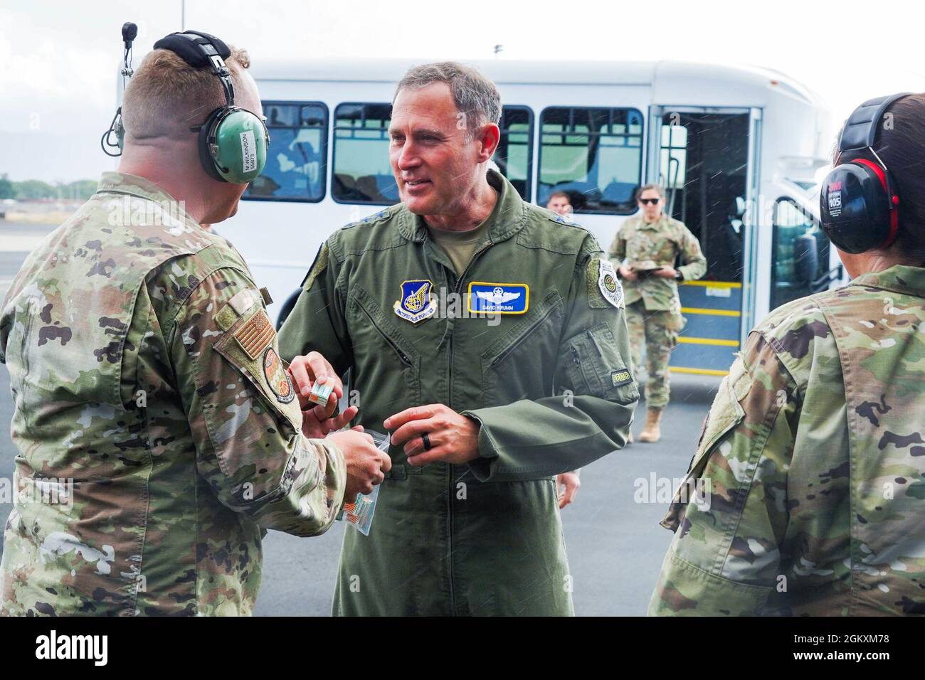 U.S. Air Force Lt. Gen. David A. Krumm, commander of Alaskan North ...