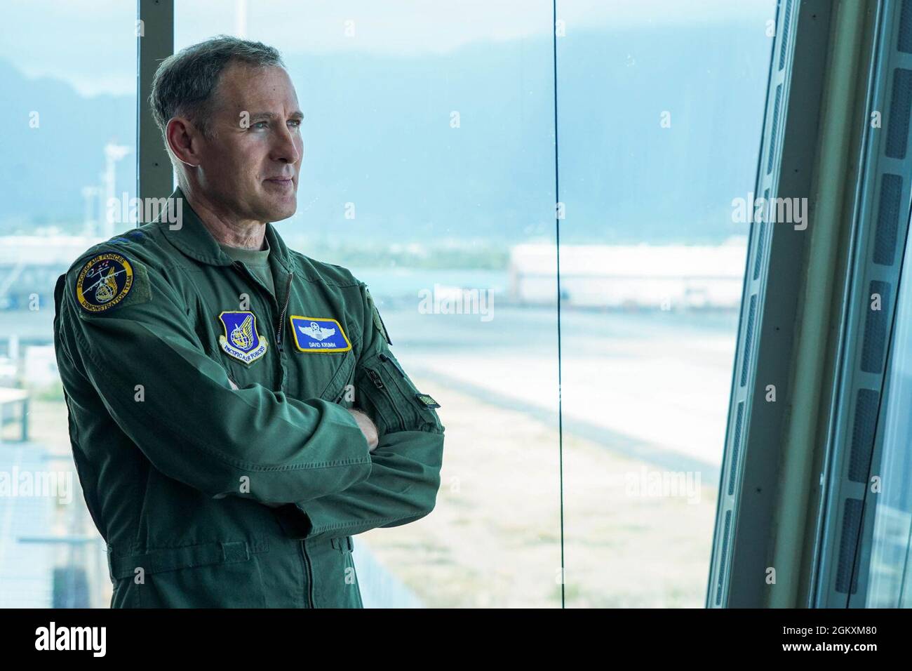 U.S. Air Force Lt. Gen. David A. Krumm, commander of Alaskan North ...