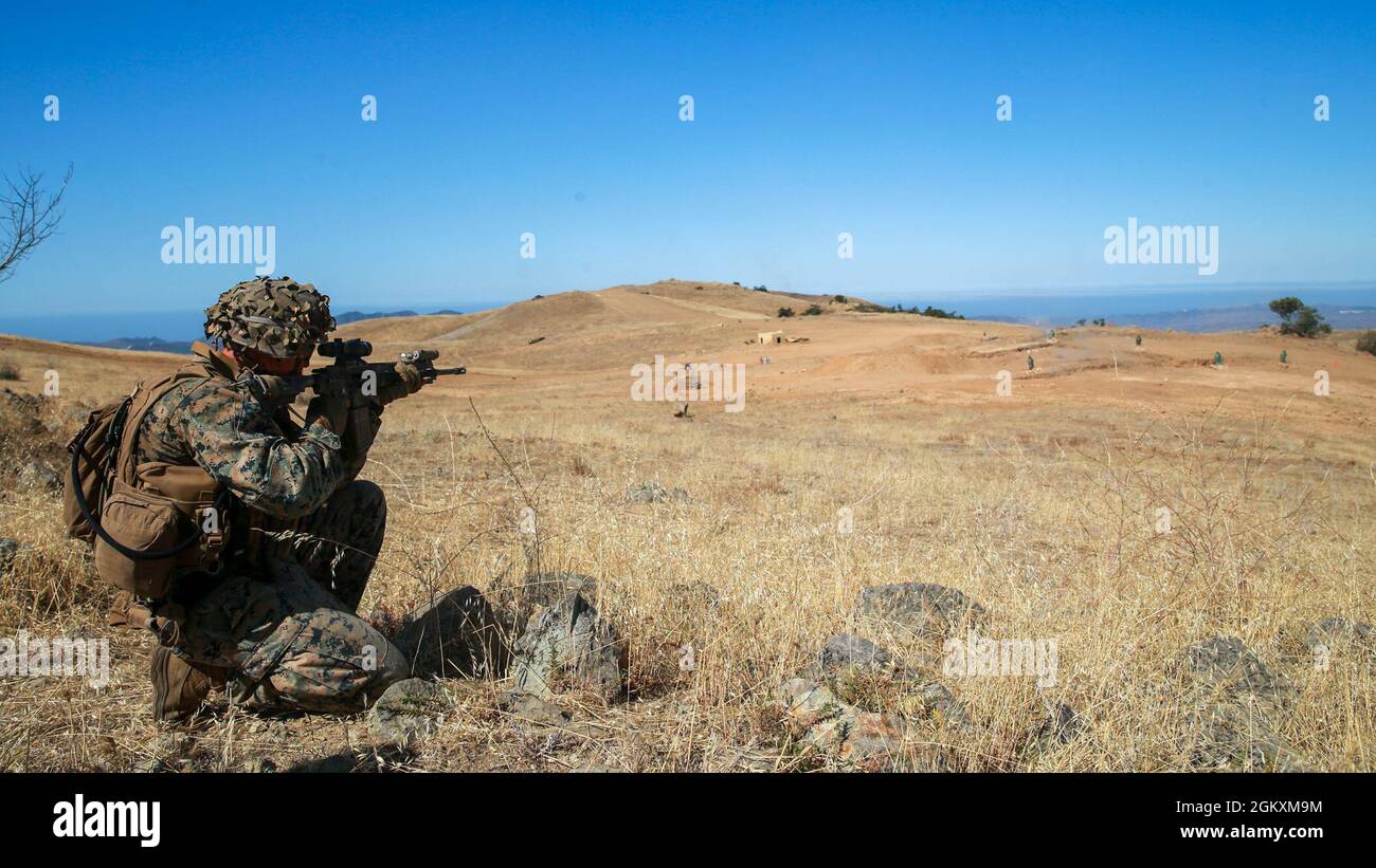 U.S. Marine Corps Cpl. Christian Manon, a team leader with 2nd ...