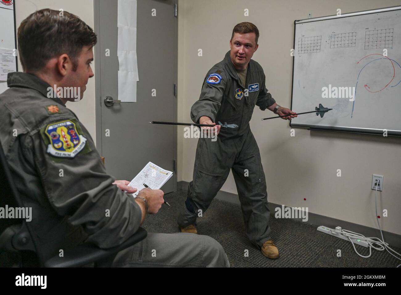 U.S. Air Force Maj. Martin “Lefty” Smith, 58th Fighter Squadron F-35A ...