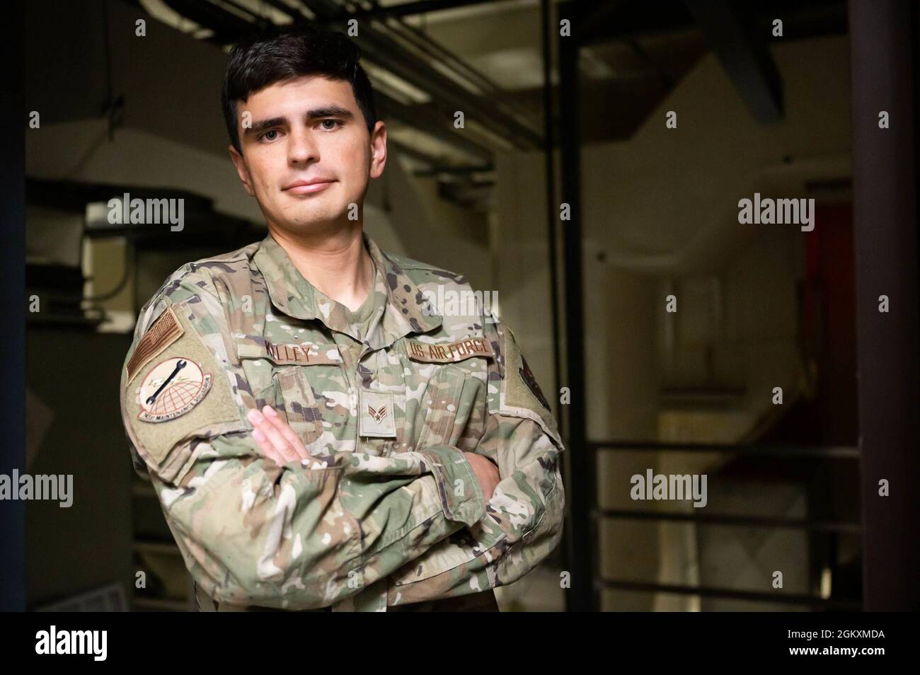 Senior Airman Bryce Kelley, 741st Maintenance Squadron missile ...