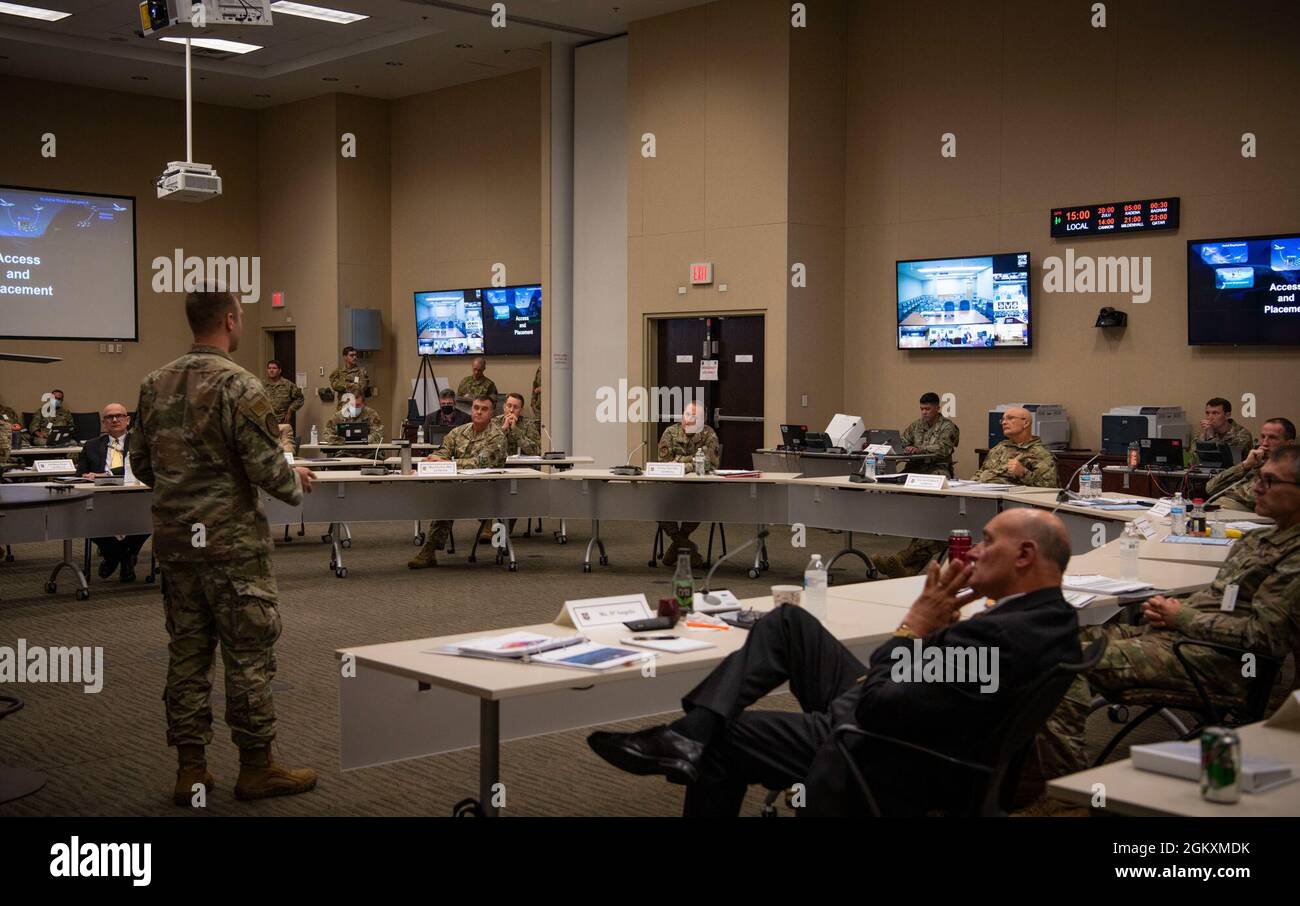U.S. Air Force Gen. Arnold Bunch, commander of Air Force Material ...