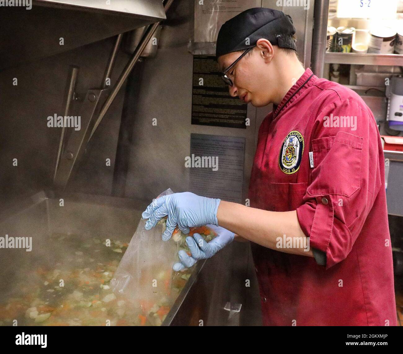 Culinary Specialist Seaman Alexis Fernandez, from West Palm Beach, Fla ...