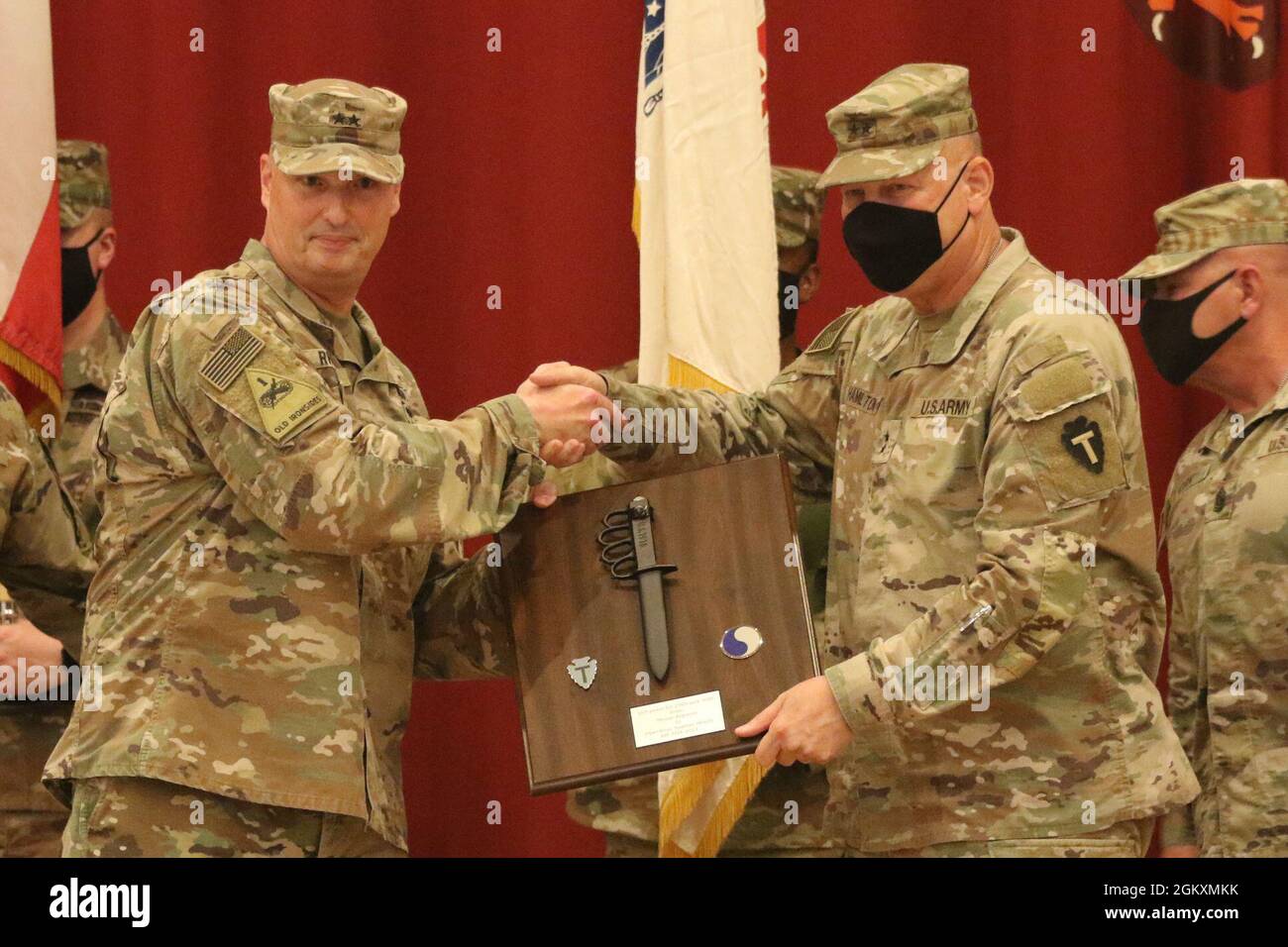 Maj. Gen. John Rhodes, commanding general, 29th Infantry Division ...