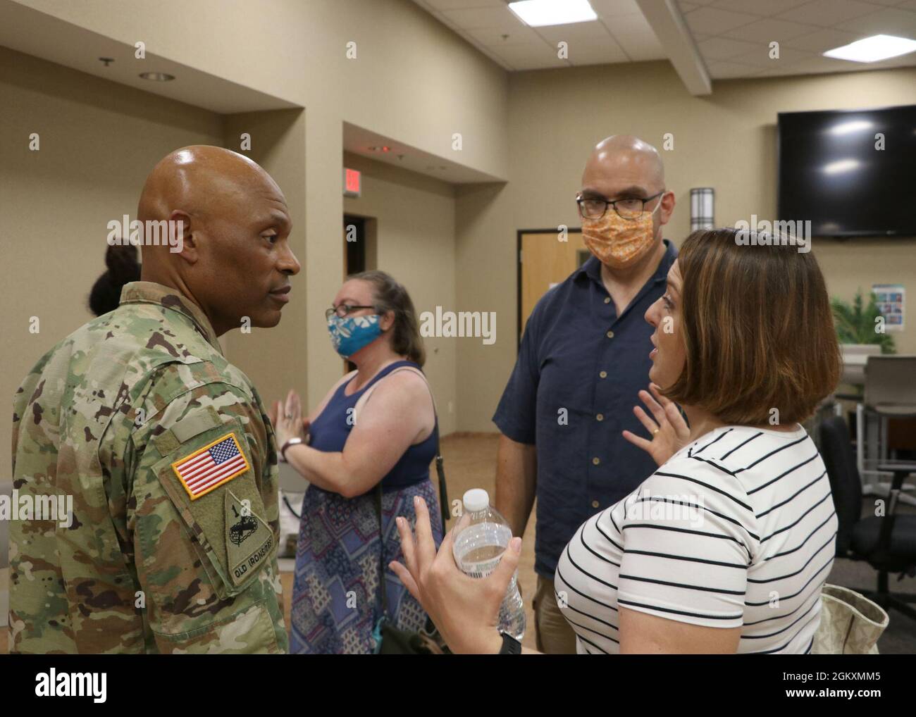Maj. Gen. Michel M. Russell, Sr., commanding general, 1st Theater ...