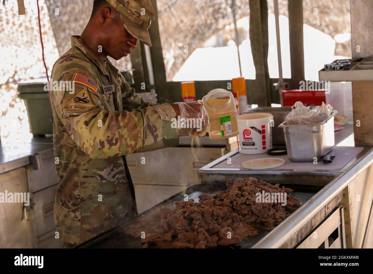 Spc. Courtney Roseborough, assigned to Regimental Support Squadron ...