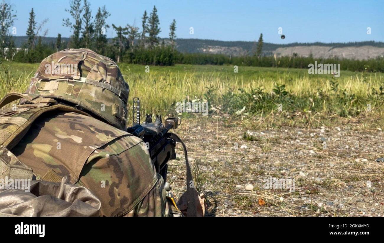Indirect fire infantrymen with the Alaska Army National Guard’s 1st ...