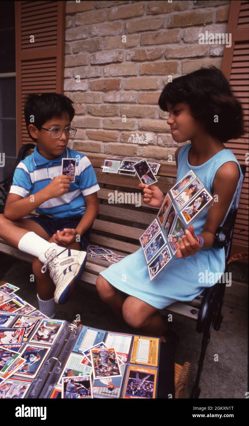 Kids baseball cards hi-res stock photography and images - Alamy