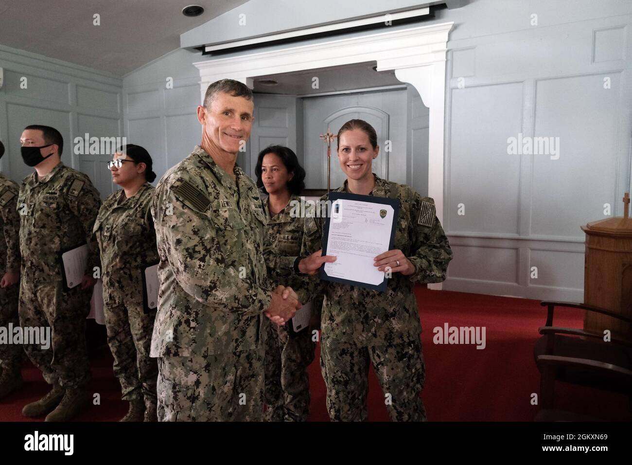 NORFOLK, Va. (July 20, 2021) – Vice Adm. Andrew Lewis, commander of U.S ...