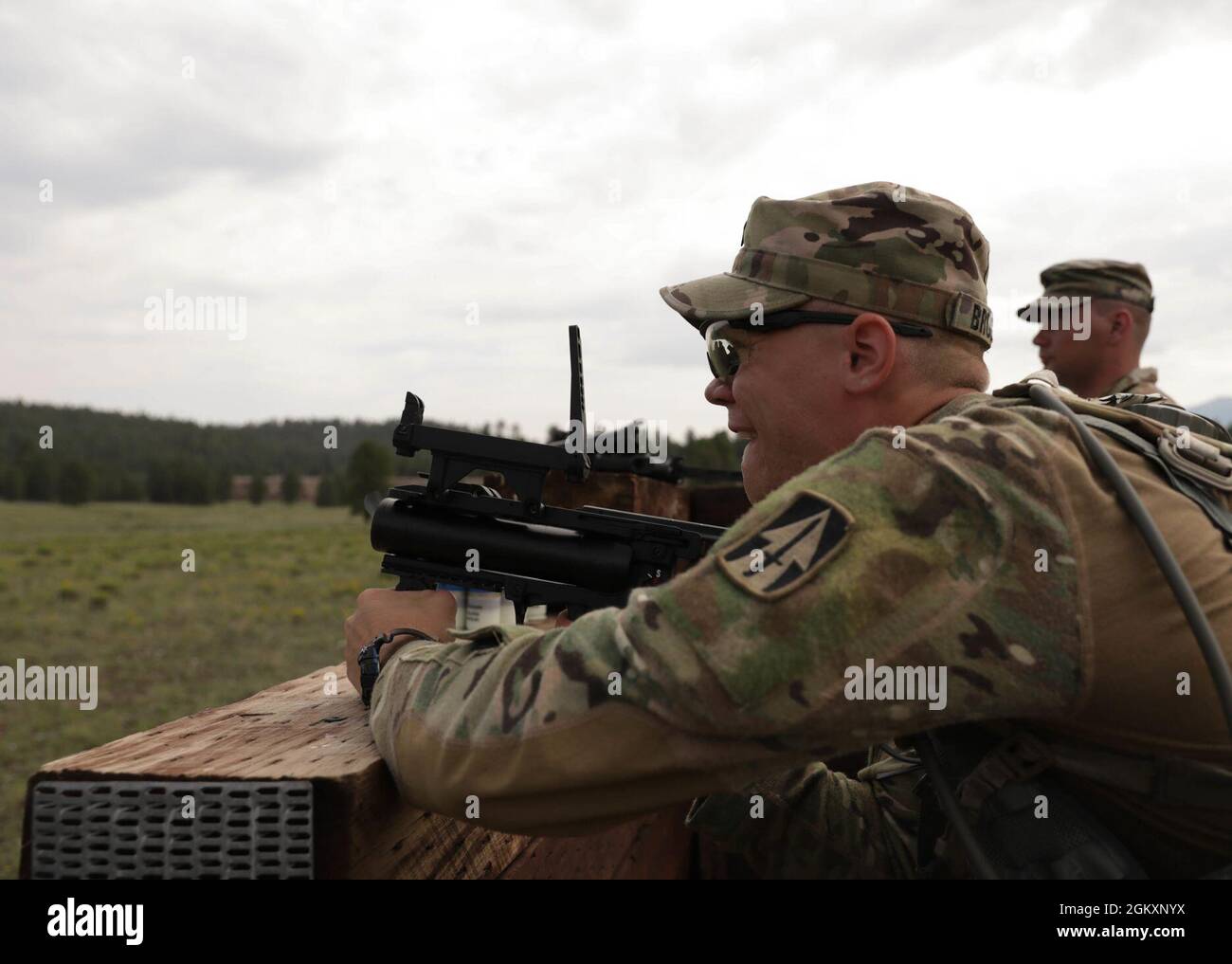 Spc. Henry Brucken, with Delta Company 1-151 Infantry INARNG, Indiana ...