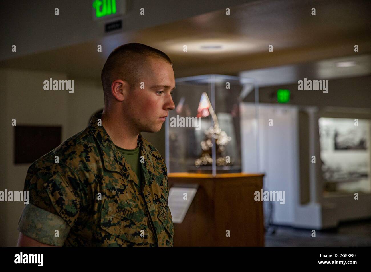 U.S. Marine Corps Private Cody A. Smith, a new Marine of Charlie ...