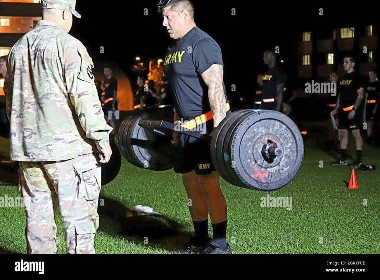 U.S. Army Specialist Joseph Sanchez, training at the Noncommissioned ...