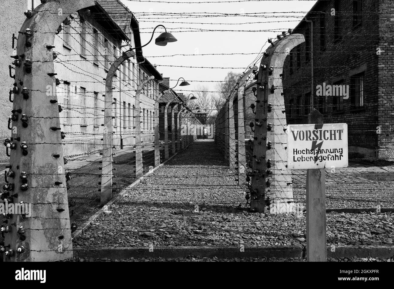Aushwitz Nazi concentration camp Stock Photo - Alamy
