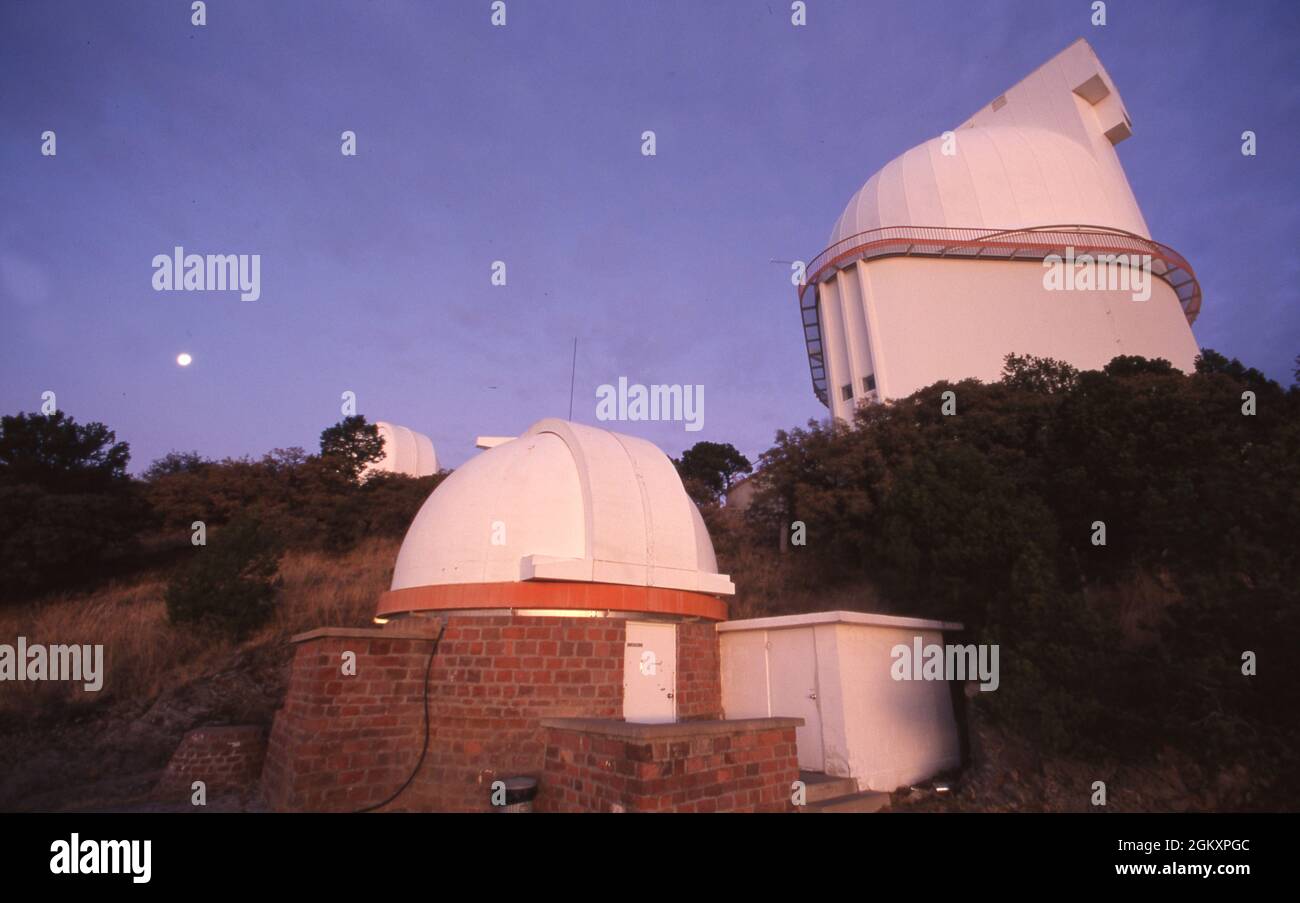 ©1991 Telescopes of McDonald Observatory in the Davis Mountains of west ...