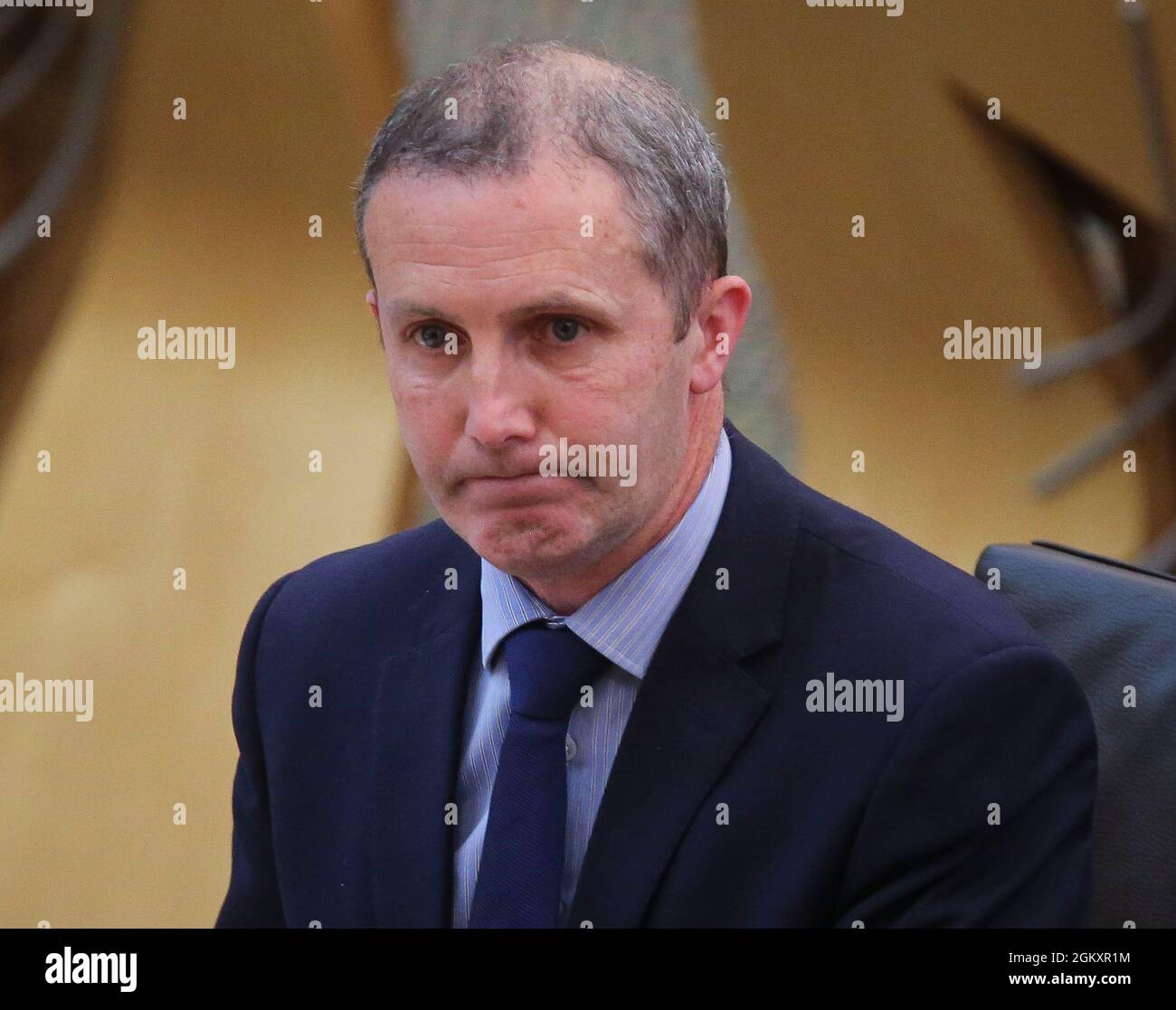 Michael Matheson MSP Net Zero and Energy Secretary during Scottish ...