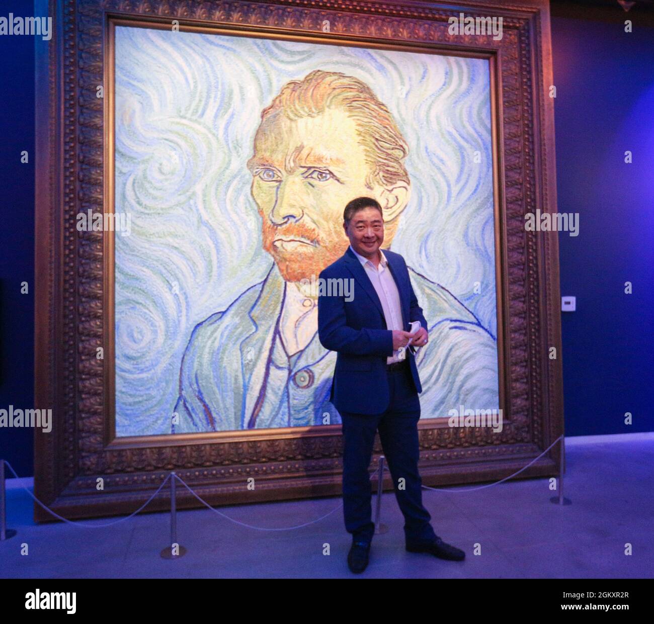 Hollywood, California, USA. 14th September, 2021. TV host Joey Zhou ...