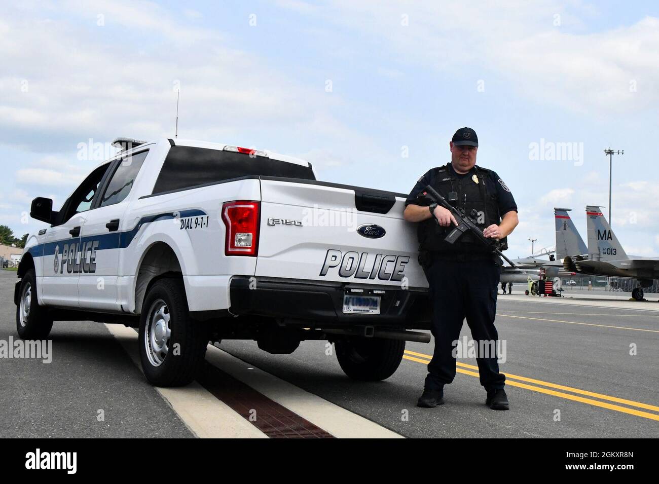 Officer Robert Keeler, 104th Fighter Wing Installation Security Officer ...