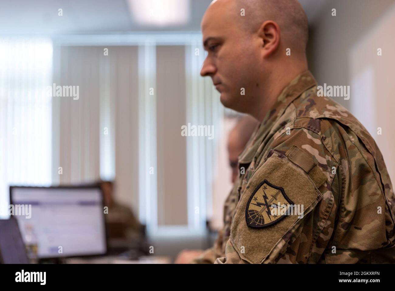 New York National Guard Soldiers assigned to the Cyber Protection Team ...