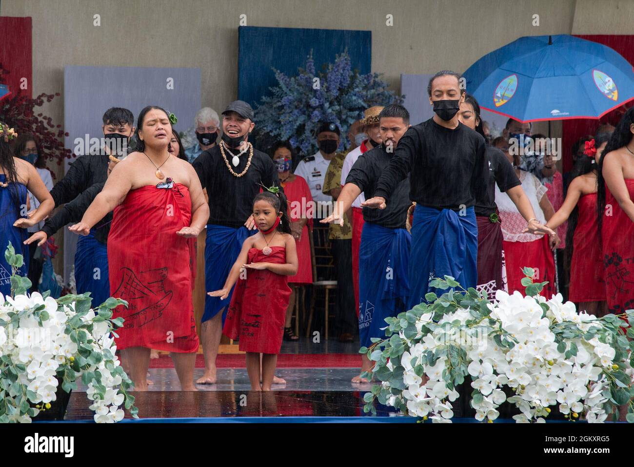 ADELUP, Guam (July 22, 2021) - Para i Prubechon i Taotao-ta performs a ...