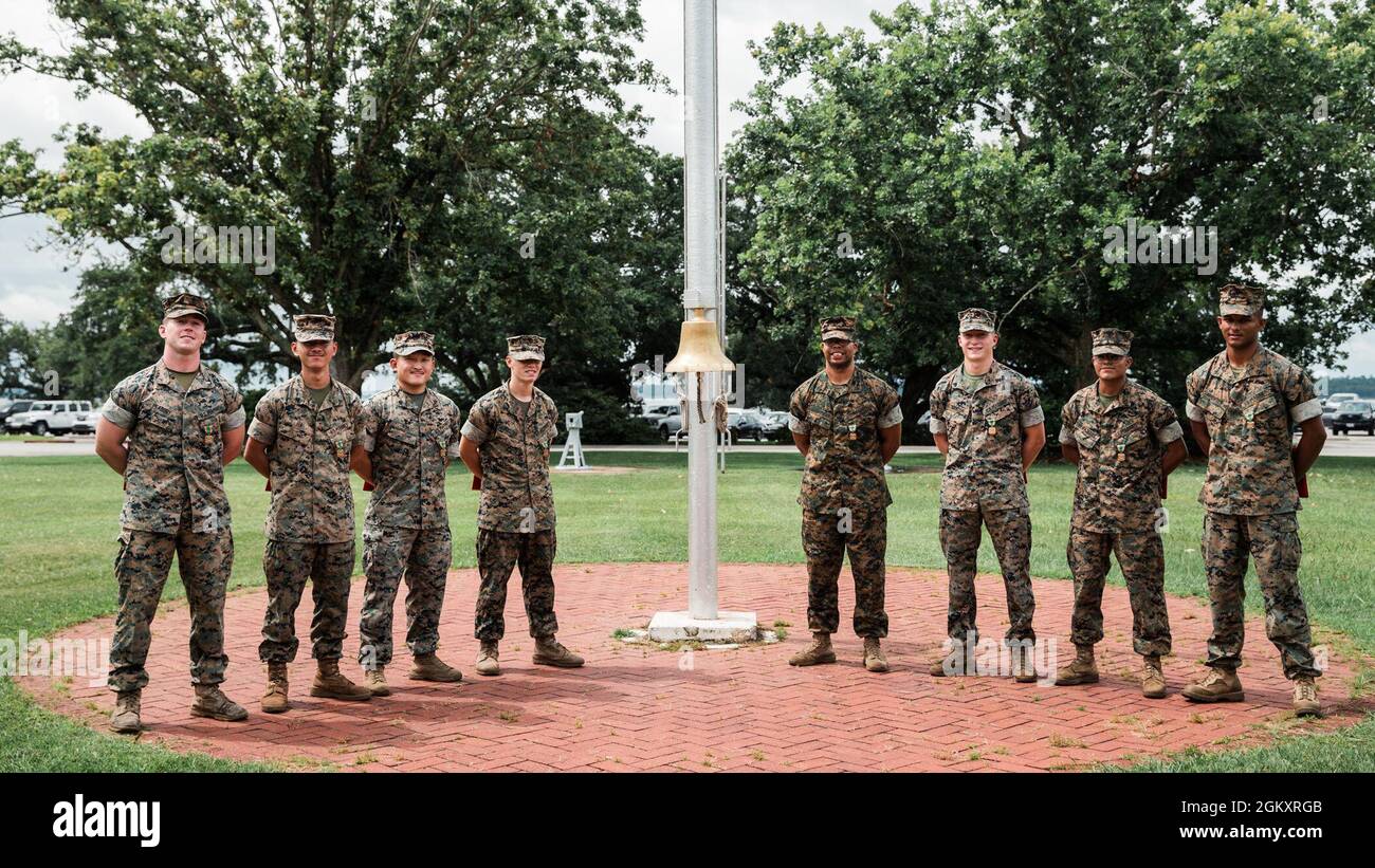 U.S. Marines with Headquarters Battalion (HQBN) and 2d Combat Engineer ...