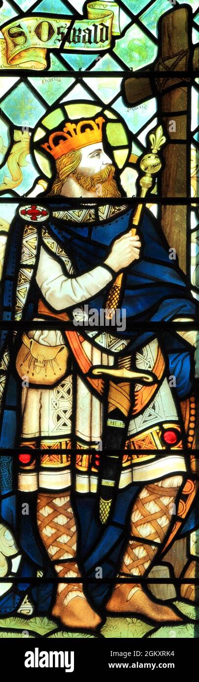 King oswald of northumbria hi-res stock photography and images - Alamy