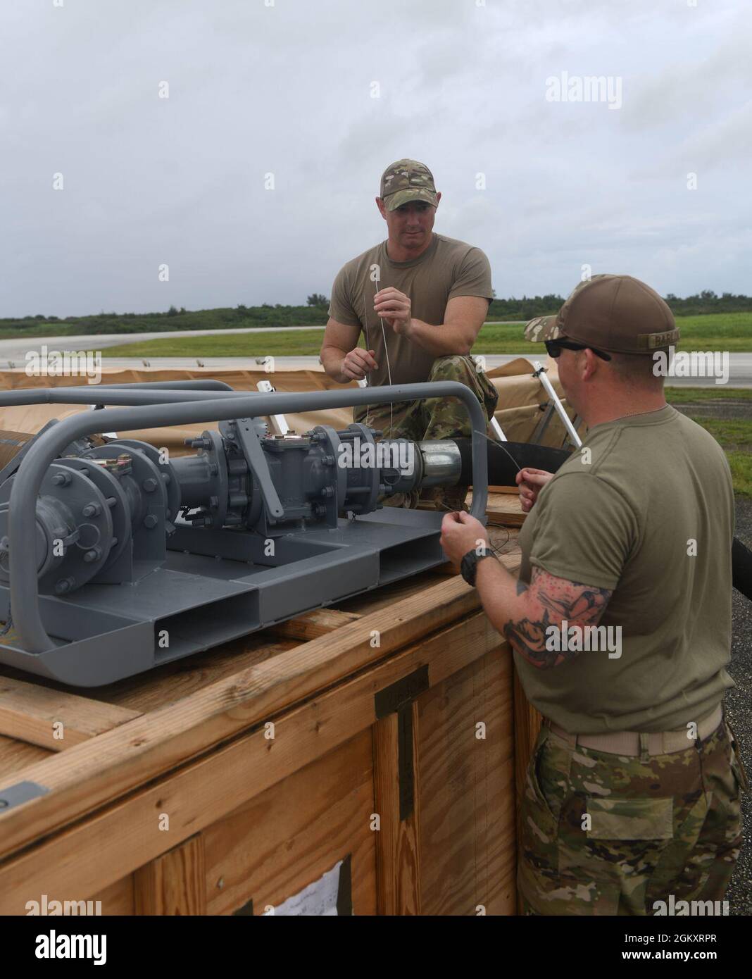 U.S. Air Force Staff Sgt. Darren Albrecht, 366th Logistics Readiness ...