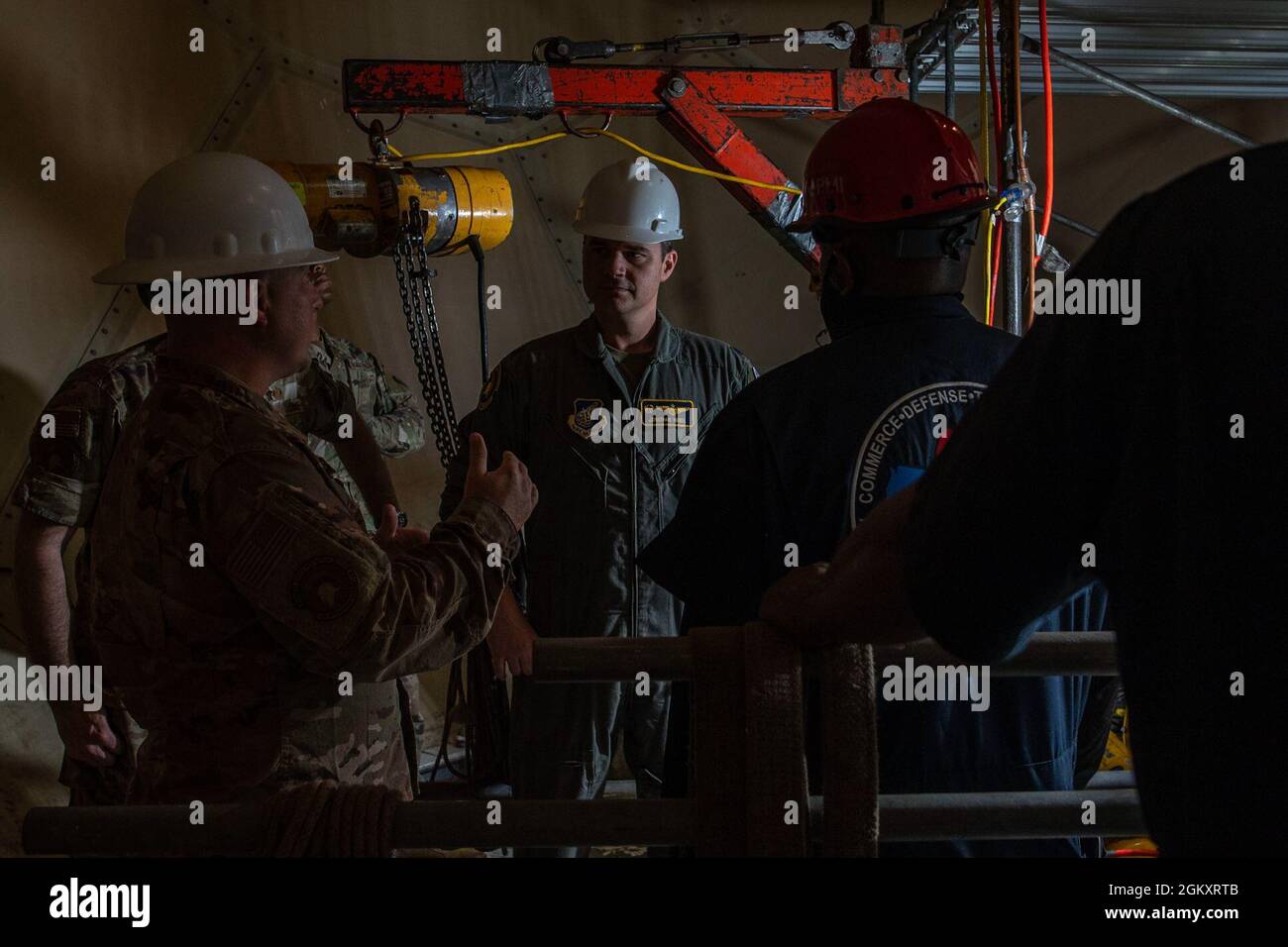 U.S. Air Force Lt. Col. Jonathan Vogel, 36th Operations Support ...
