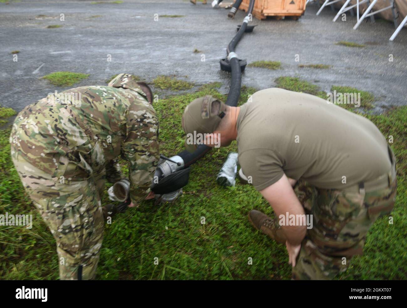 U.S. Air Force Senior Airman Colton Kirkland, 23rd Logistics Readiness ...