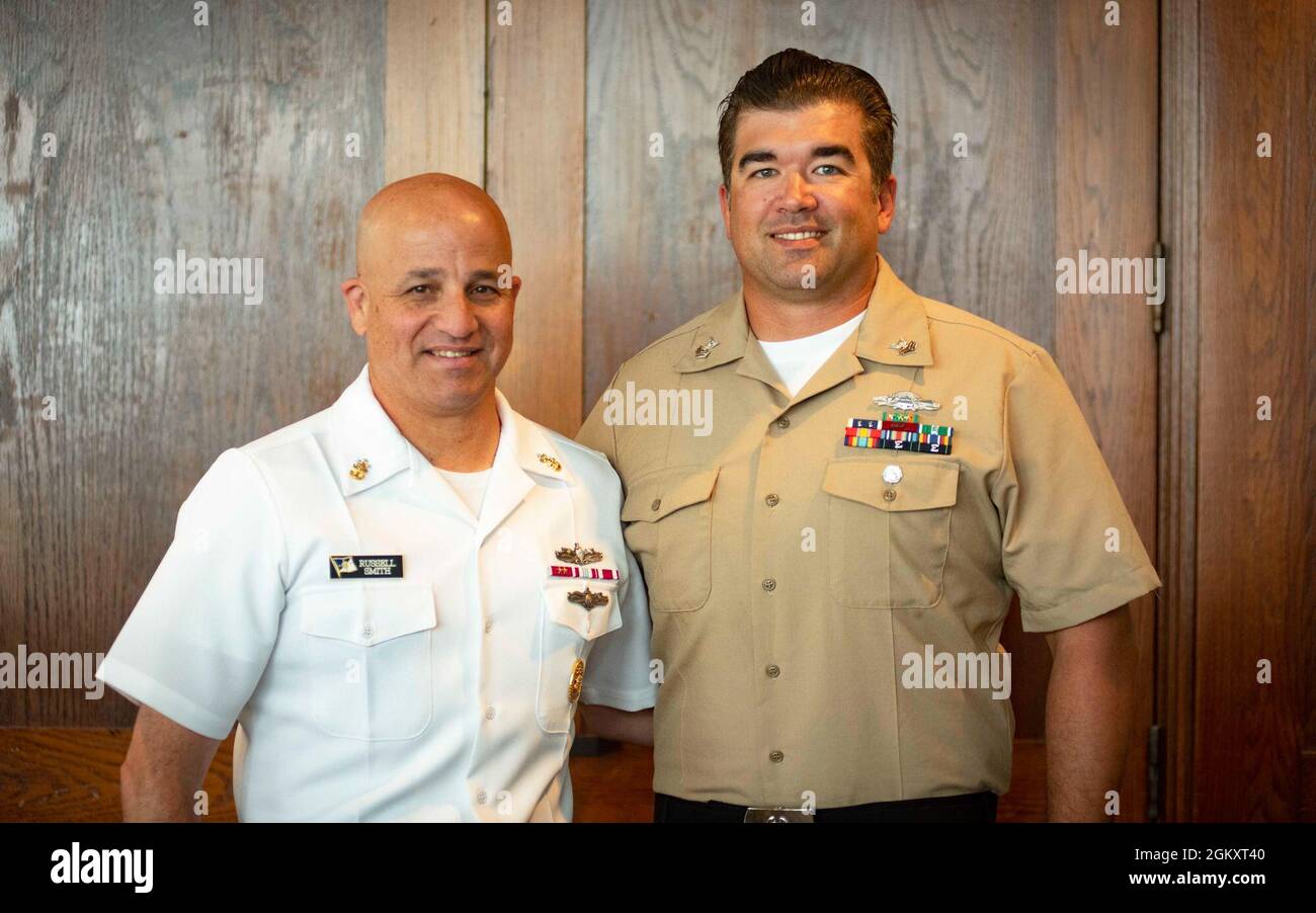SAN ANTONIO (July 21, 2021) Master Chief Petty Officer of the Navy ...