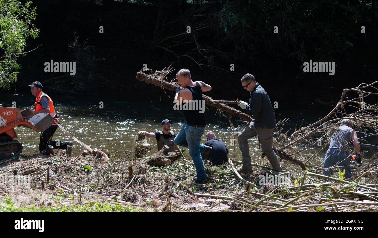 U.S. service members assigned to Spangdahlem Air Base, Germany, and ...