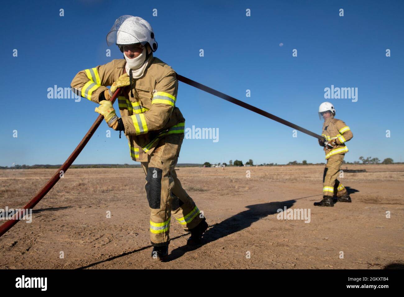 From left to right, Australian Army Cpl. Brodie King and Pvt. Joshua ...