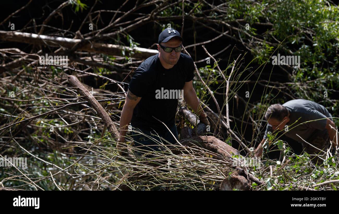 U.S. Air Force Tech. Sgt. Tyler Hamilton, volunteer from the 52nd ...