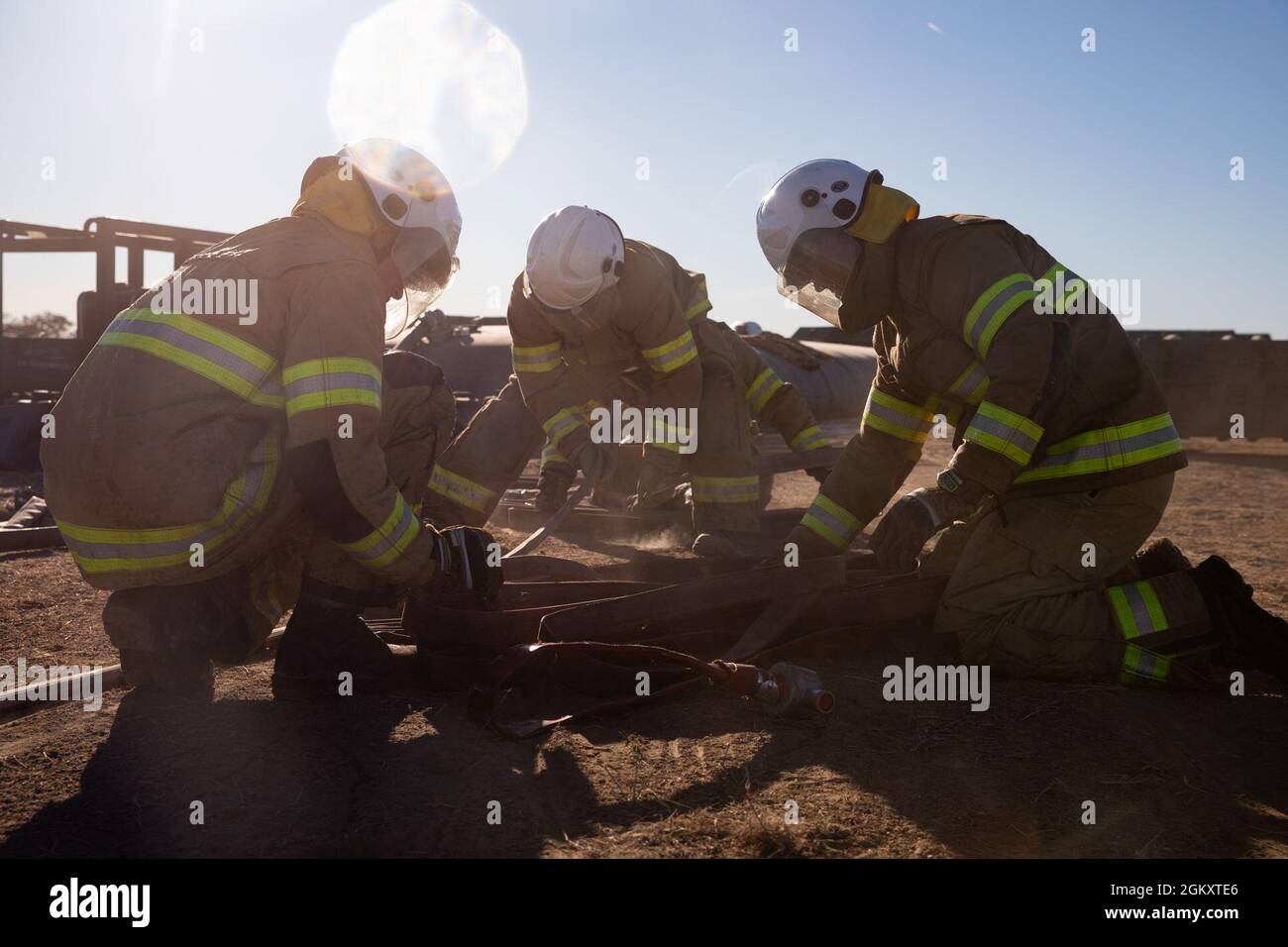 Australian Army petroleum operators with the 10th Force Support ...
