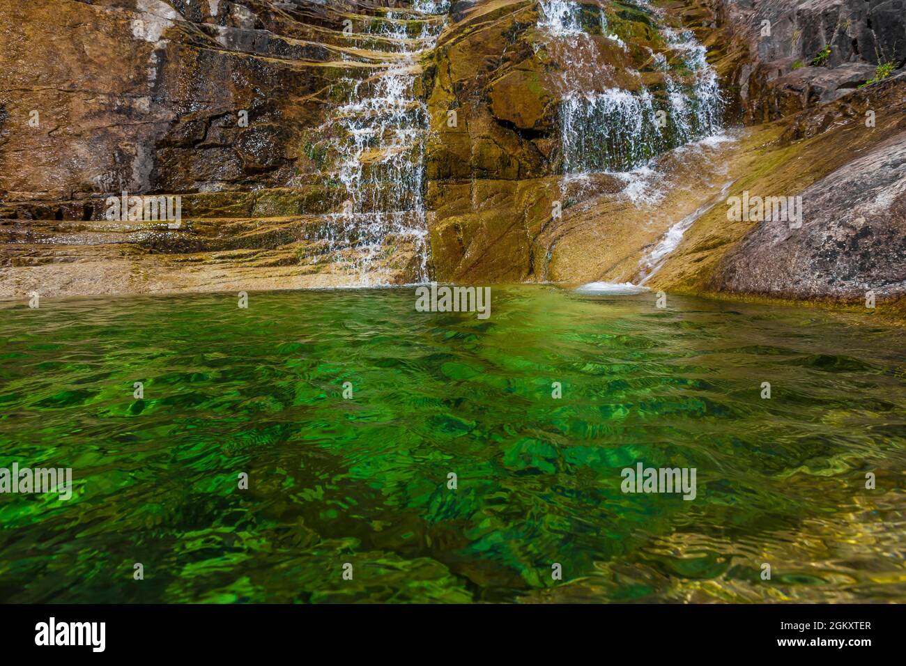Keekwulee Falls in the Alpine Lakes Wilderness, Mount Baker–Snoqualmie ...