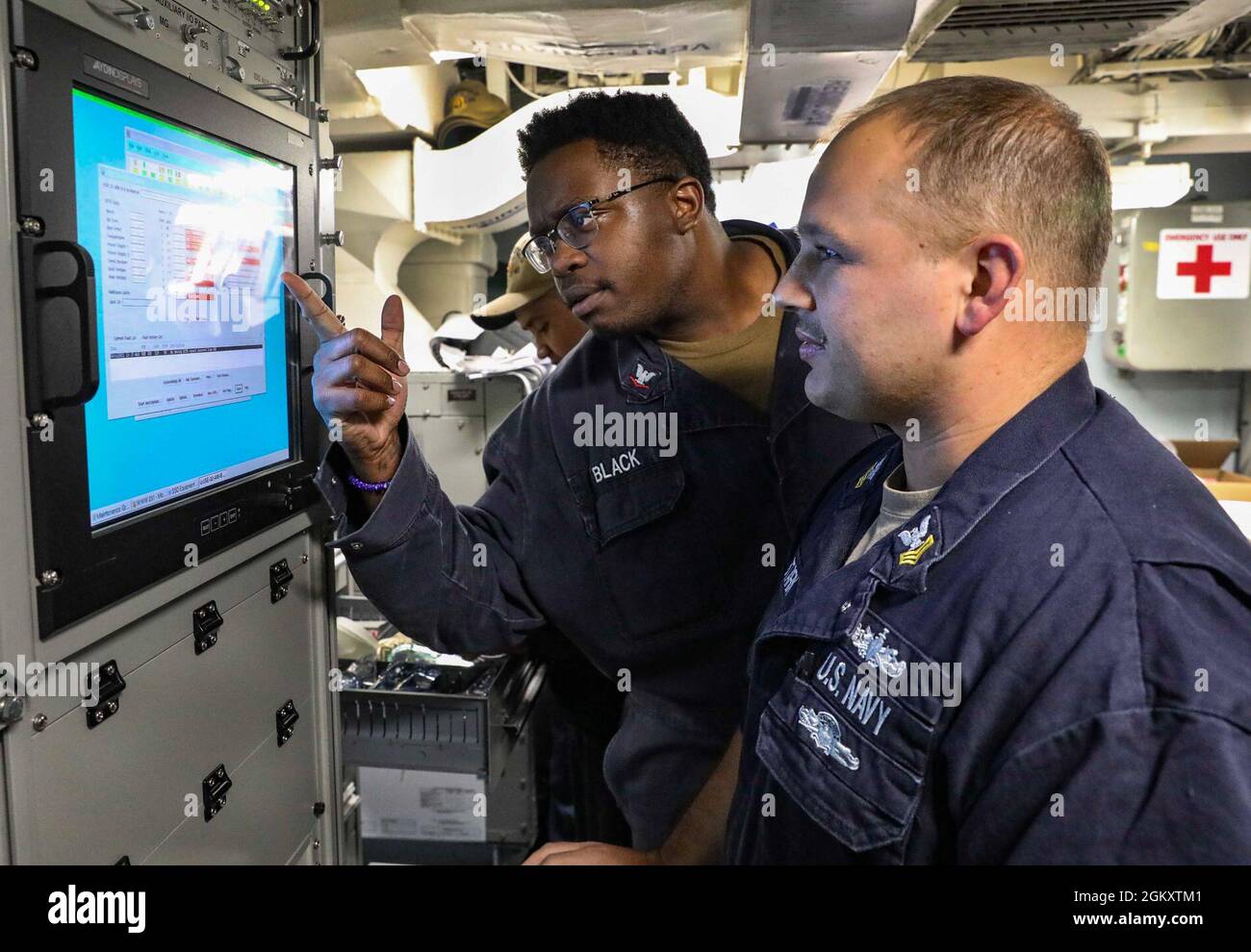 Electronics Technician 1st Class Christopher Stark, from Corapeake, N.C ...