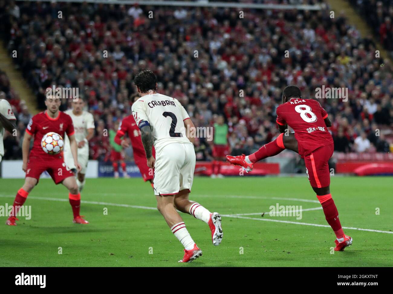Liverpool ac milan anfield goal hi-res stock photography and images - Alamy