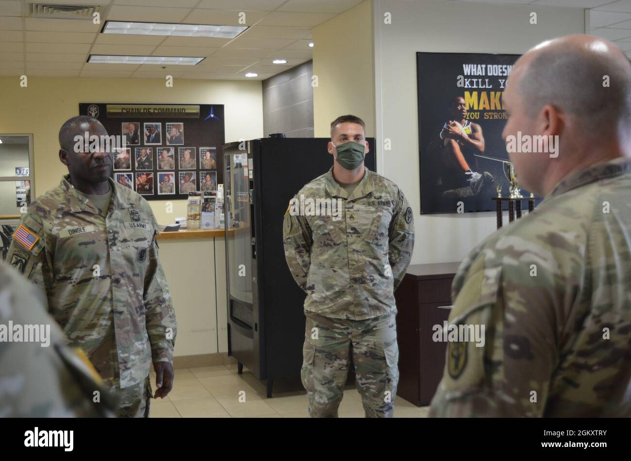 Lt. Gen. R. Scott Dingle, the U.S. Army Surgeon General and Commander of the U.S. Army Medical ...