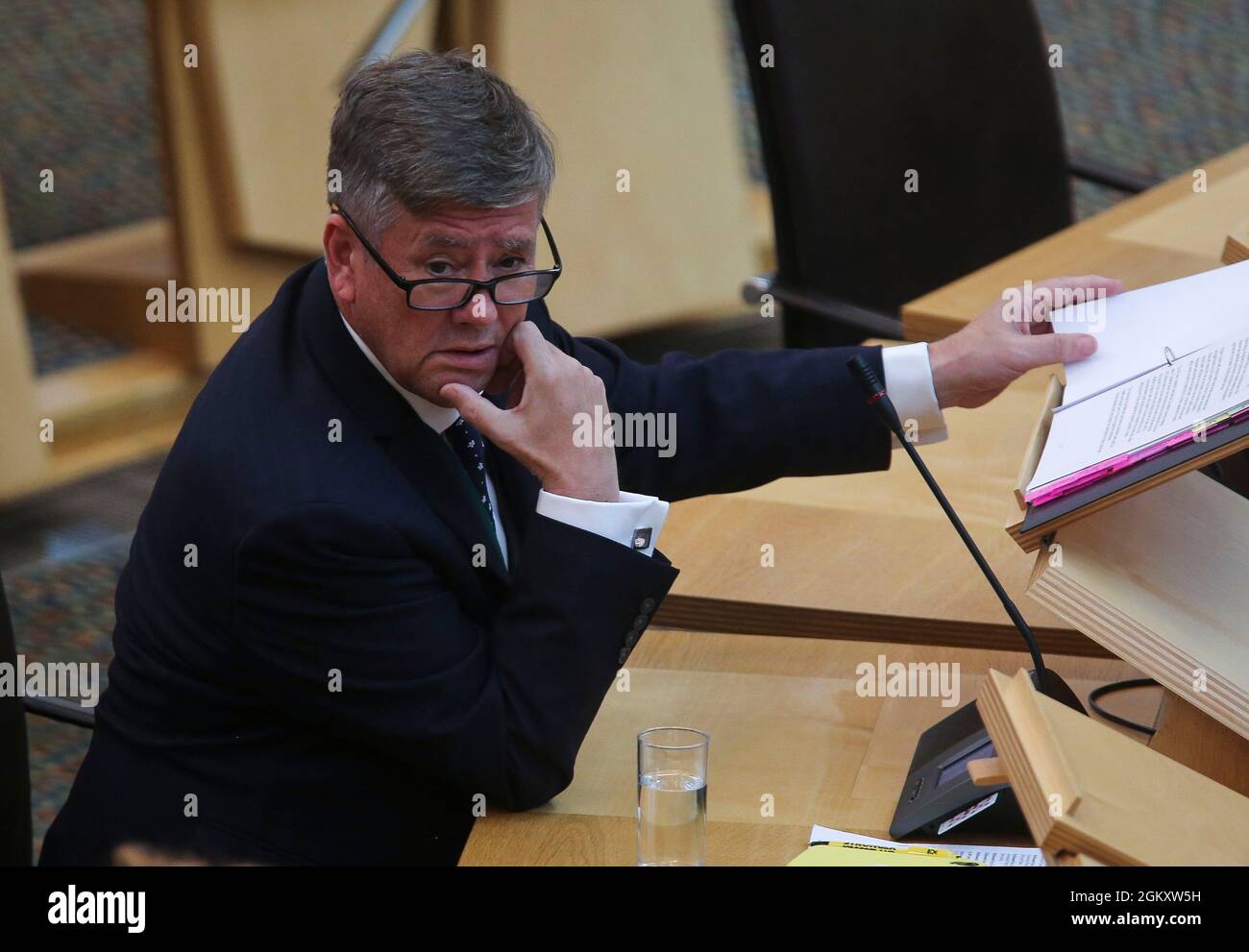 Scottish cabinet secretary for justice and veterans hi-res stock ...