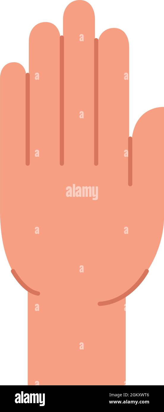 nice raised hand Stock Vector Image & Art - Alamy