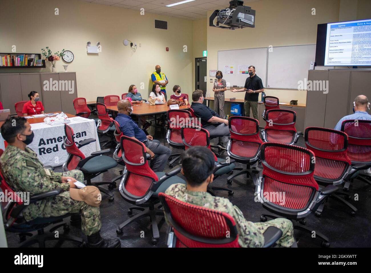 Aki Nichols, public affairs officer of Commander, Fleet Activities ...