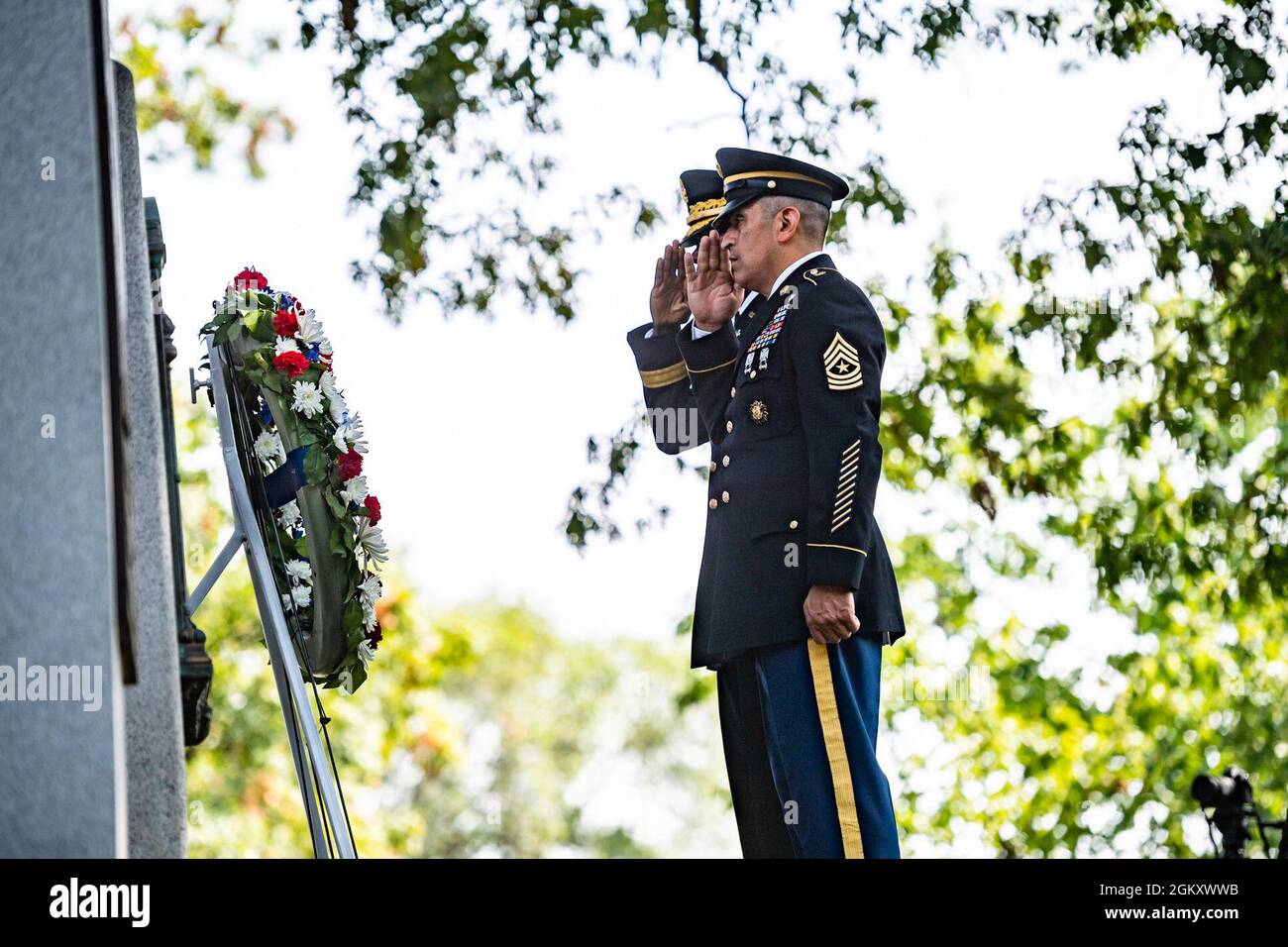 Chaplain (Brig. Gen.) William Green Jr. (back), 26th deputy chief of ...