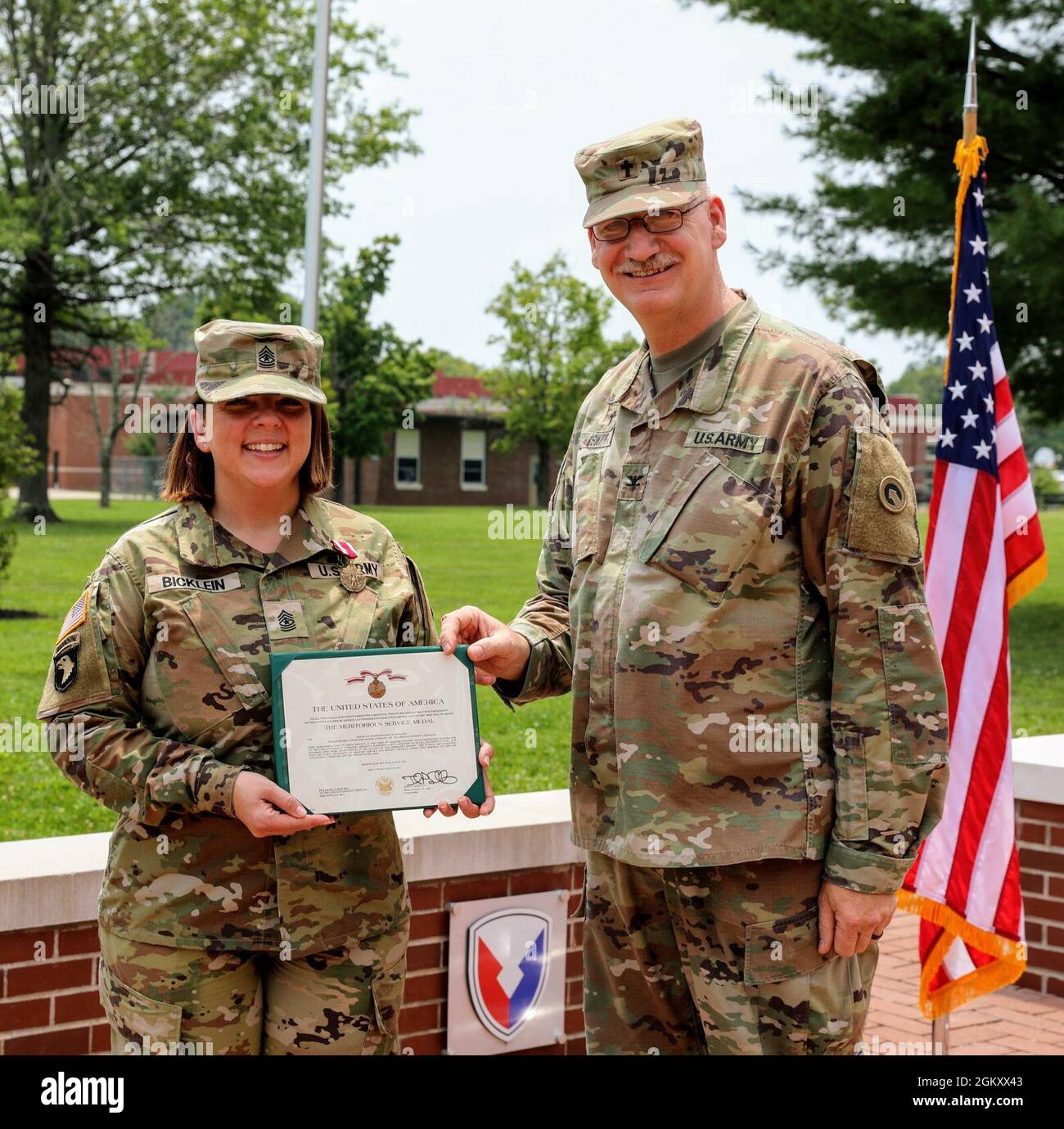 Col. Douglas C. Swift, command chaplain, 1st Theater Sustainment ...