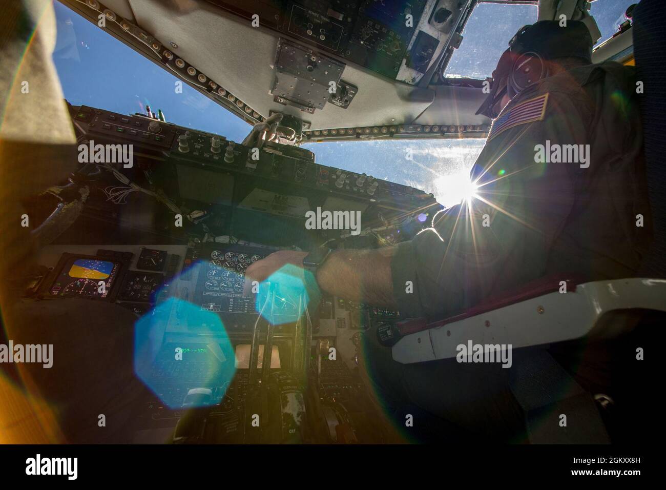 Capt. Rob Delagar, a pilot with the 54th Air Refueling Squadron ...