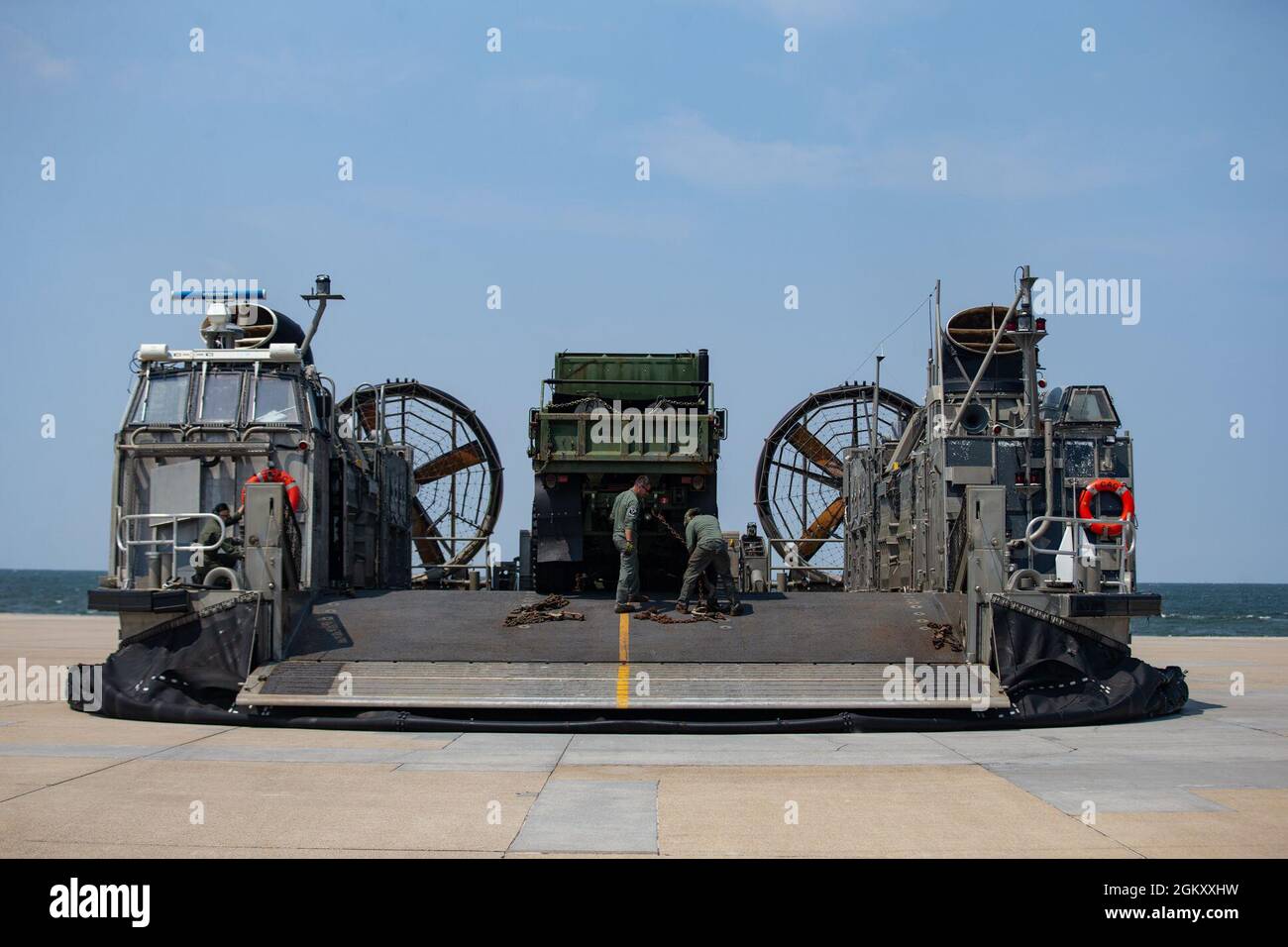 Vehicle staging area hi-res stock photography and images - Alamy