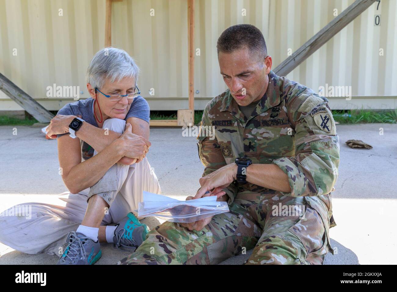 1st Lt. Joshua Moeller, U.S. Army Civil Affairs and Psychological ...