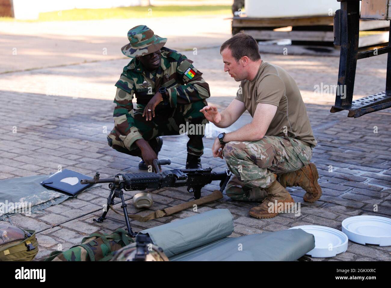 United States Army Reserve Capt. David Graham, detachment officer for ...