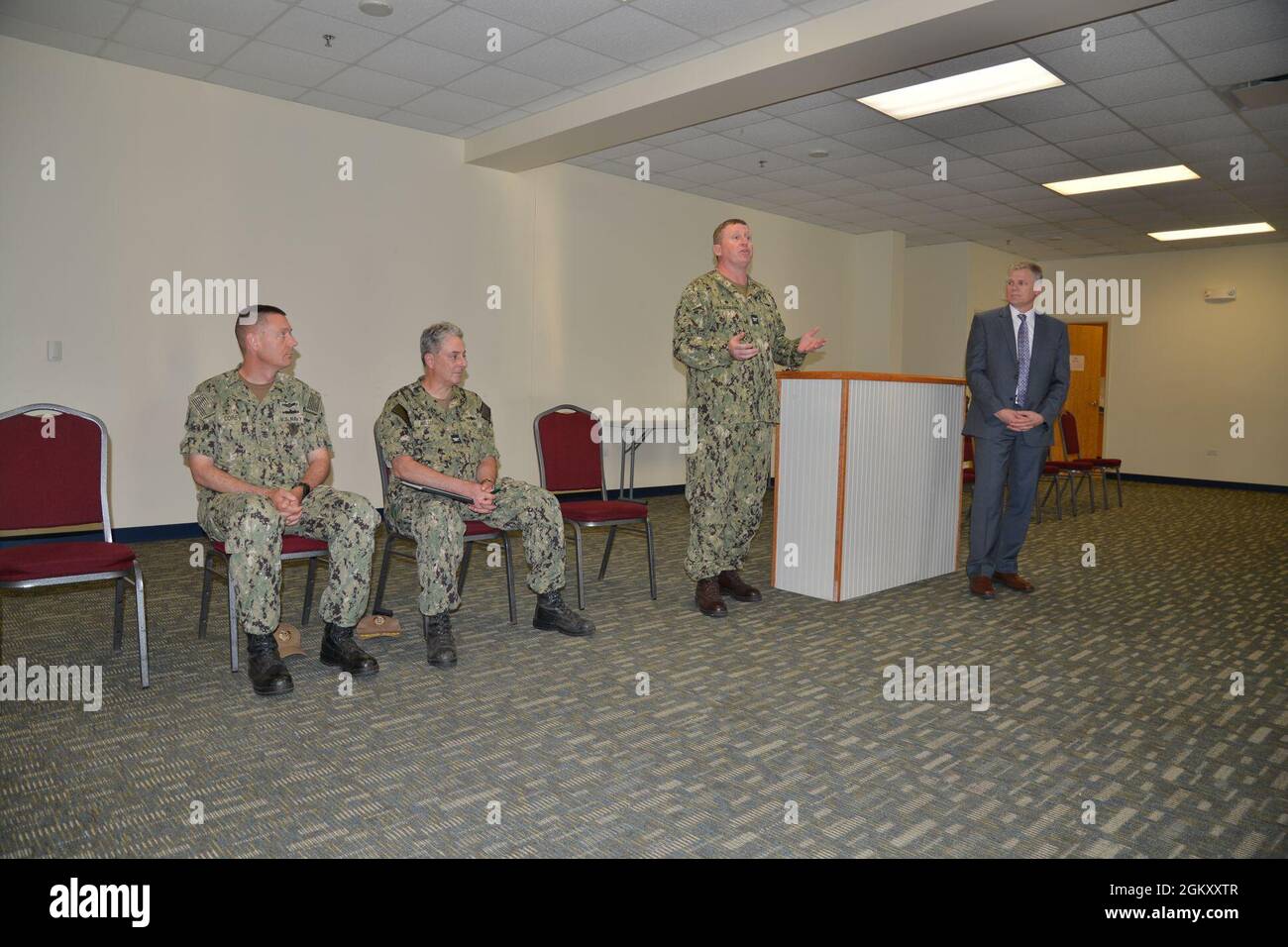 GREAT LAKES, Il. (July 22, 2021) Capt. Jason Williamson, Naval Station ...